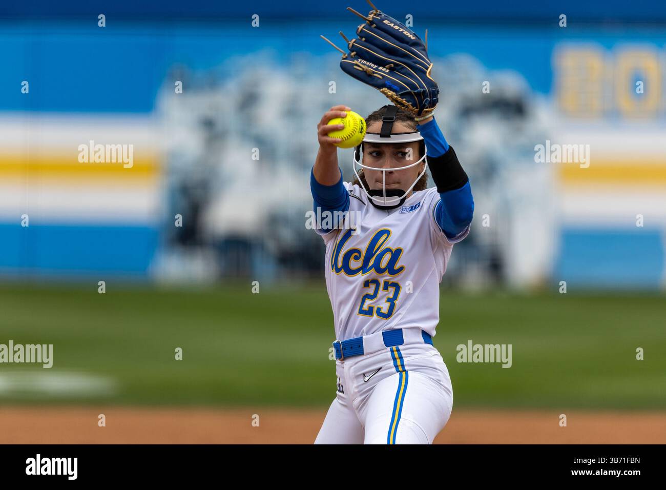 Easton Stadium, Los Angeles, USA. 4th May, 2025. UCLA pitcher Taylor ...