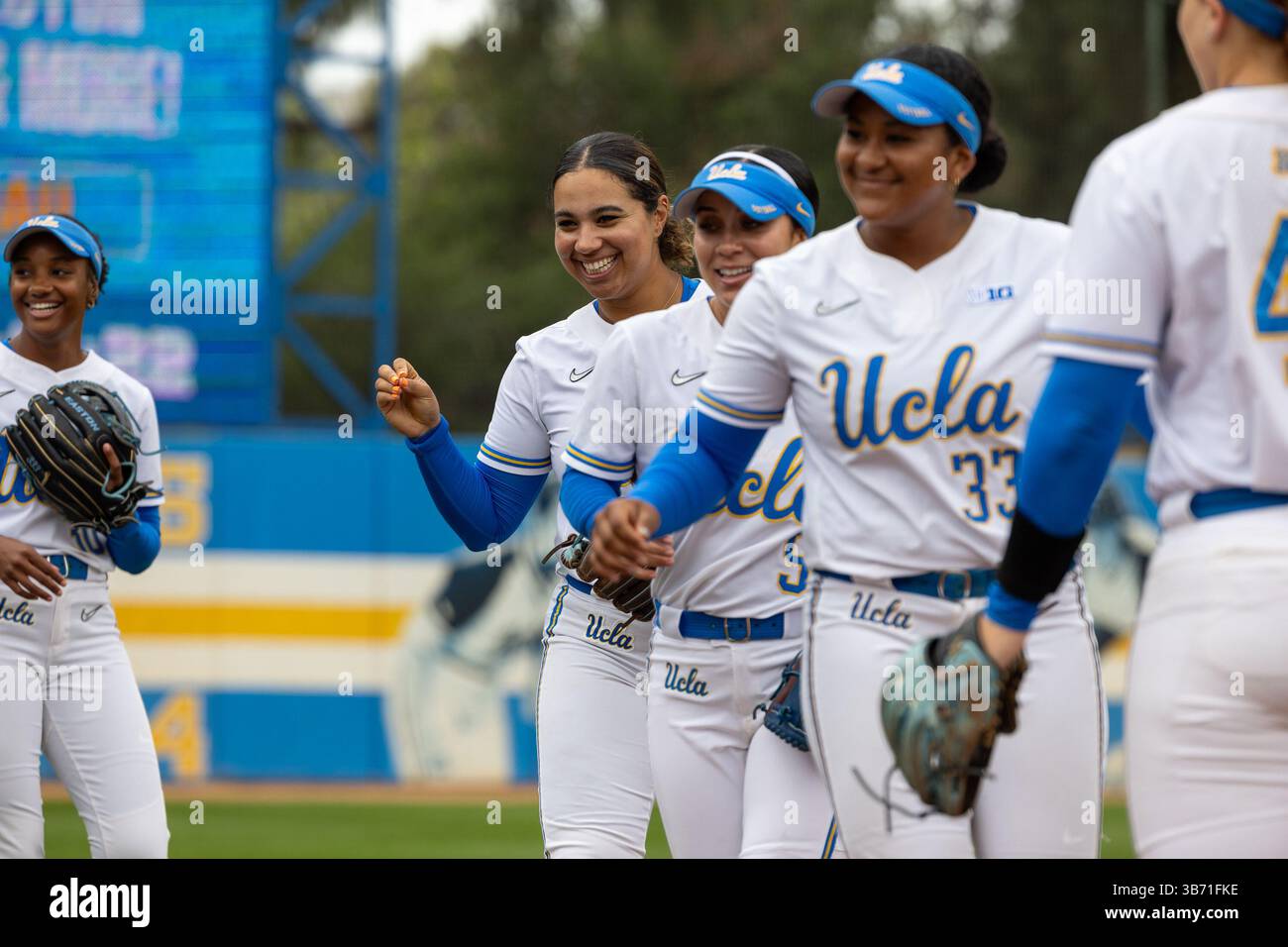 Easton Stadium, Los Angeles, USA. 4th May, 2025. UCLA's Jordan Woolery ...