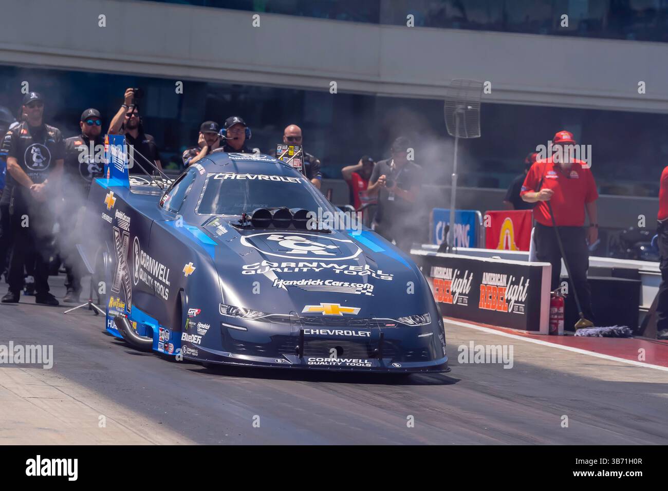 Concord, Nc, USA. 26th Apr, 2025. Fuel Funny Car driver, AUSTIN PROCK ...