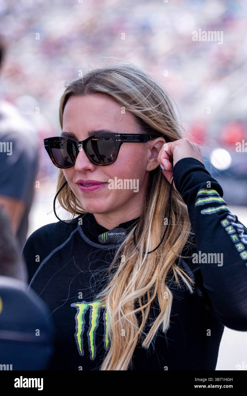 Concord, Nc, USA. 26th Apr, 2025. Top Fuel Dragster driver, BRITTANY ...