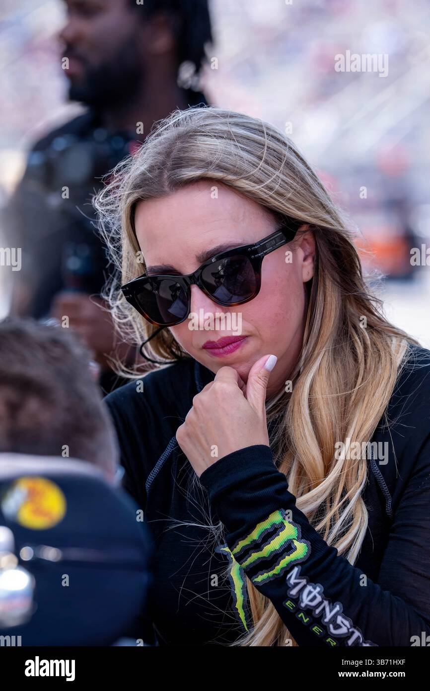 Concord, Nc, USA. 26th Apr, 2025. Top Fuel Dragster driver, BRITTANY ...