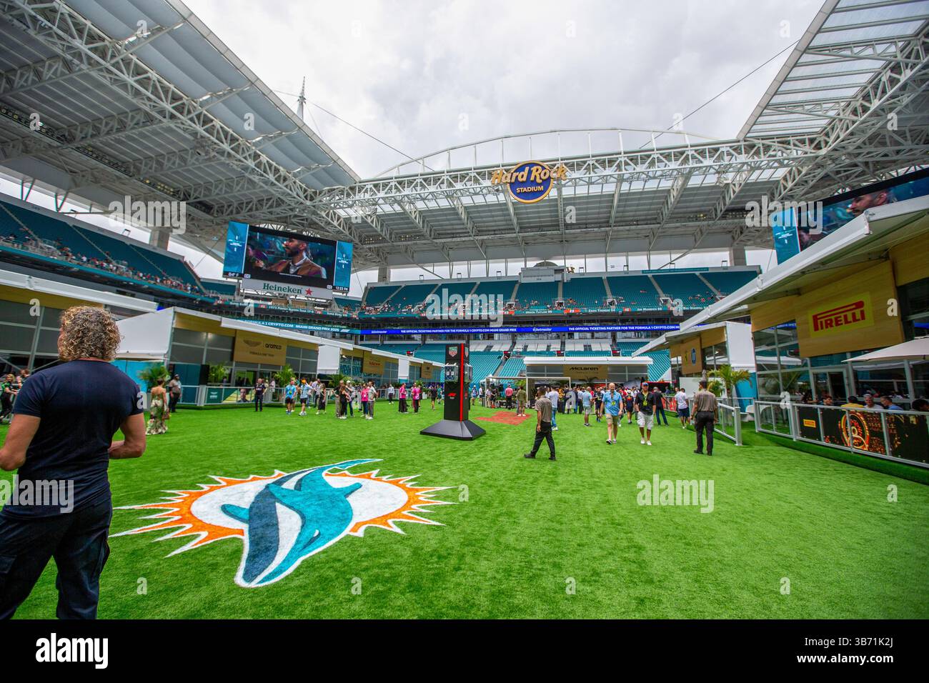 Miami 2025 grand prix stadium hi-res stock photography and images - Alamy