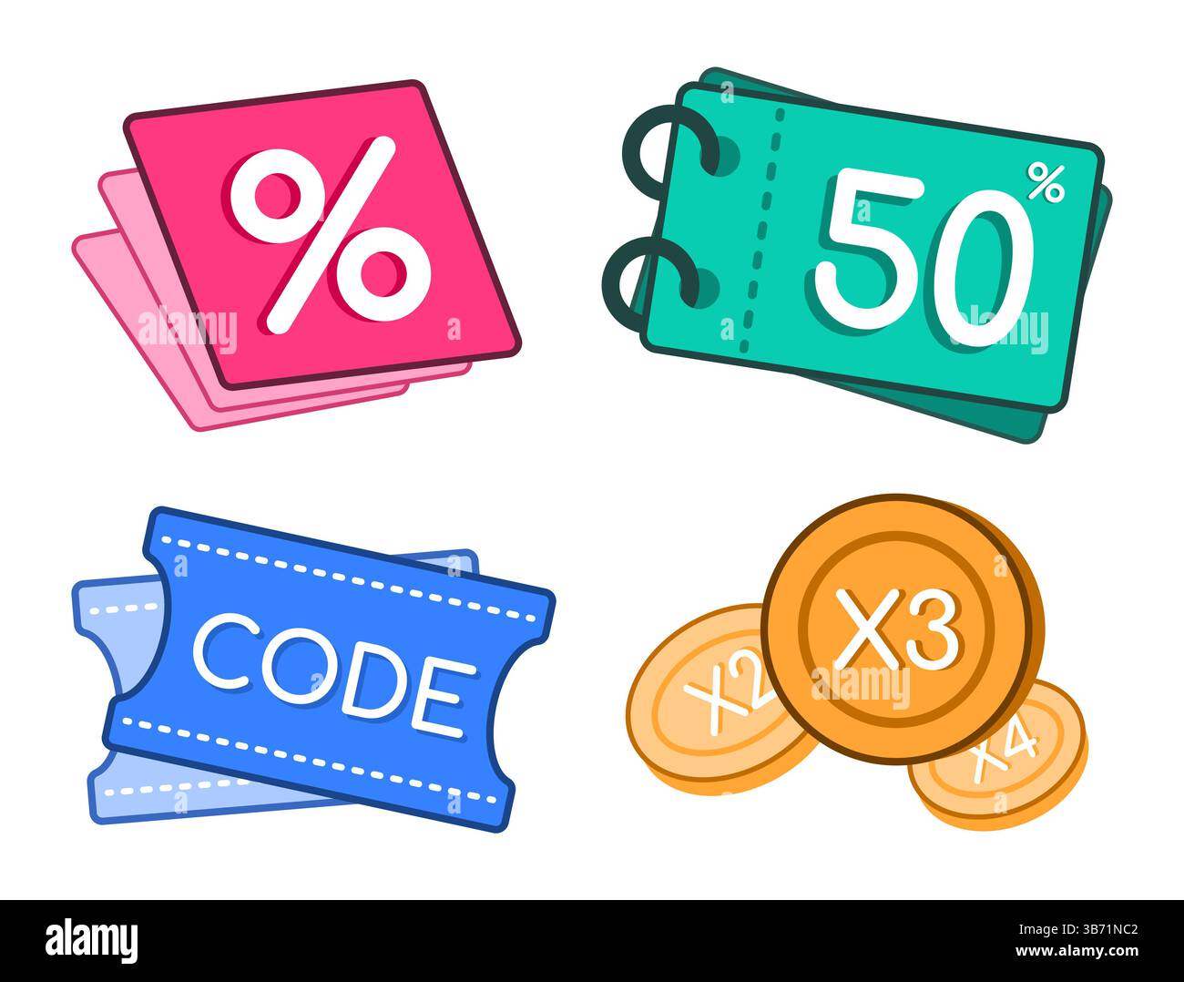 Sale Element Badge Stickers Set for Special Marketing Promotion for ...