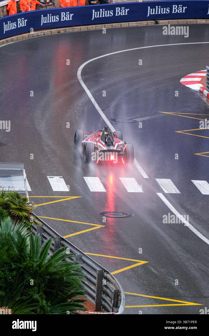 Monaco, Monaco. 04th May, 2025. Edoardo Mortara of Mahindra Racing in ...