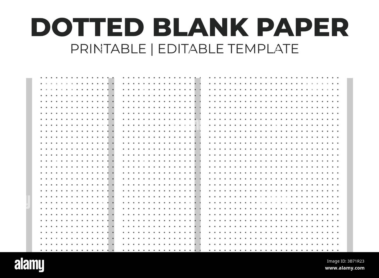 Printable dotted paper hi-res stock photography and images - Alamy