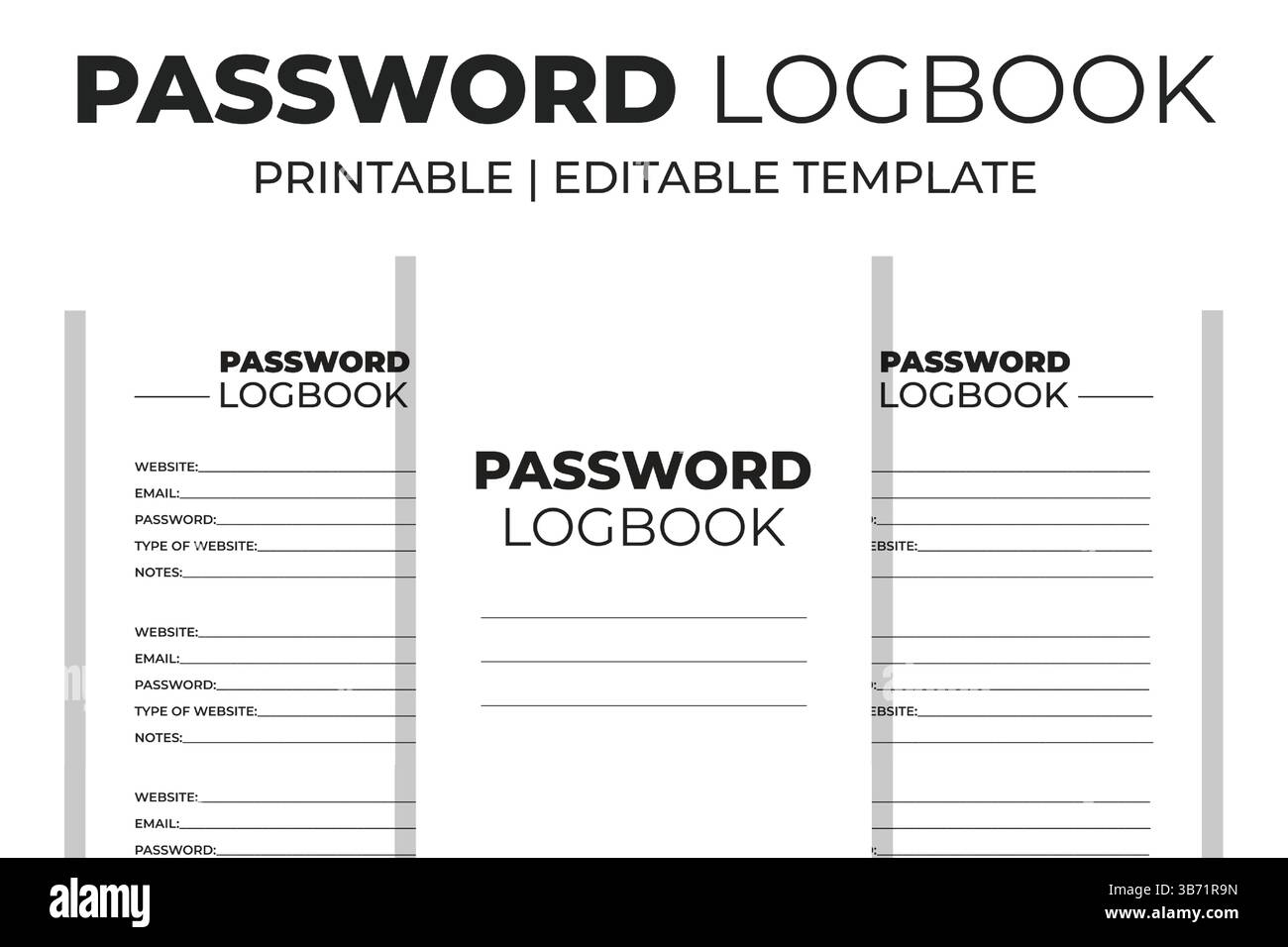 Customizable logbook Stock Vector Images - Alamy