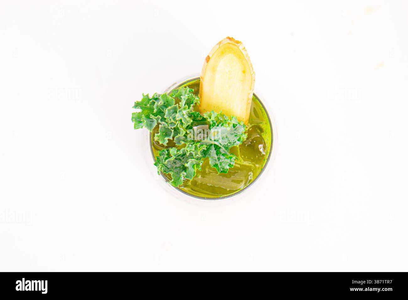 Leafy kale in vegetable Cut Out Stock Images & Pictures - Alamy