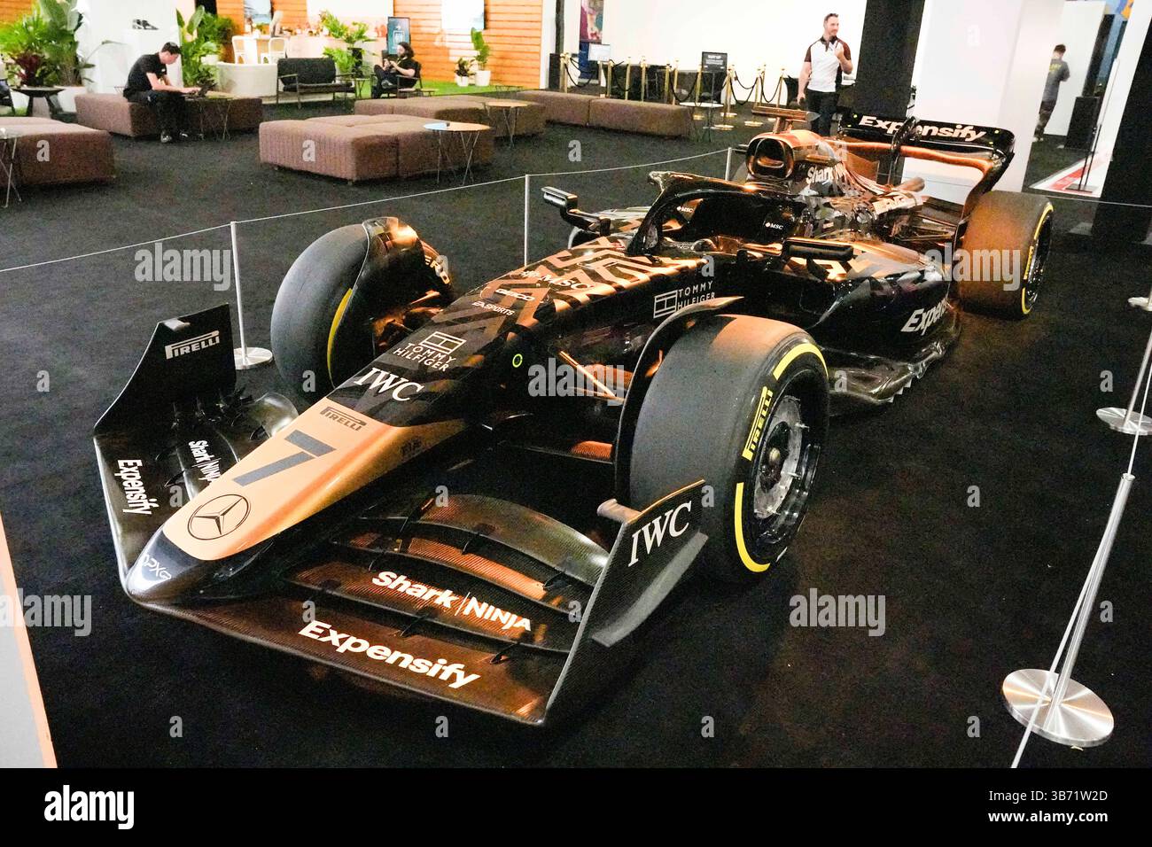Miami, Florida, USA. 1st May, 2025. May 1, 2025: Apex F1 Movie Car ...