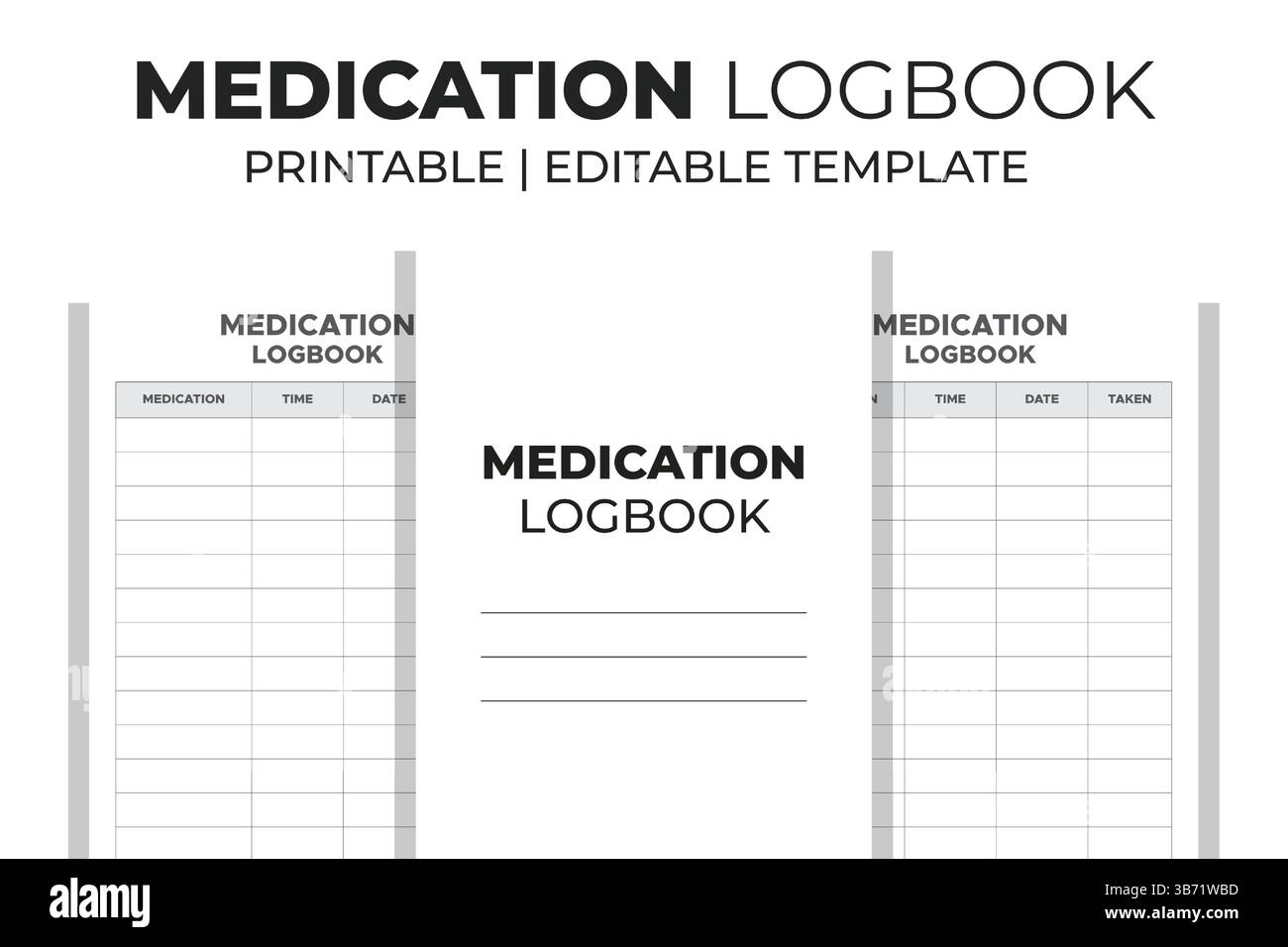 Log book kdp interior hi-res stock photography and images - Alamy