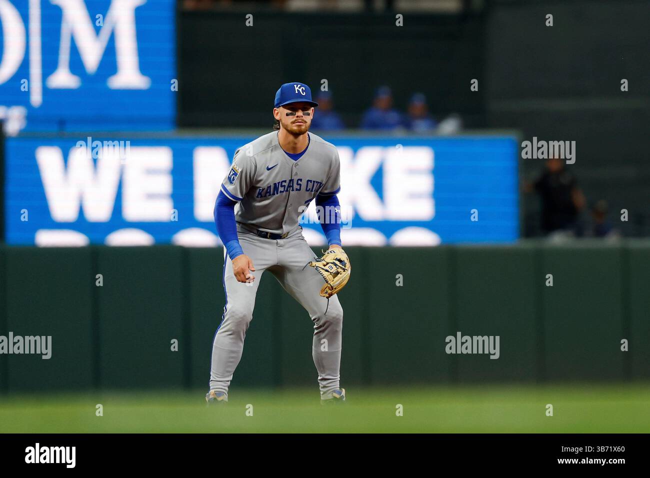 Kansas City Royals shortstop Bobby Witt Jr. gets in position first ...