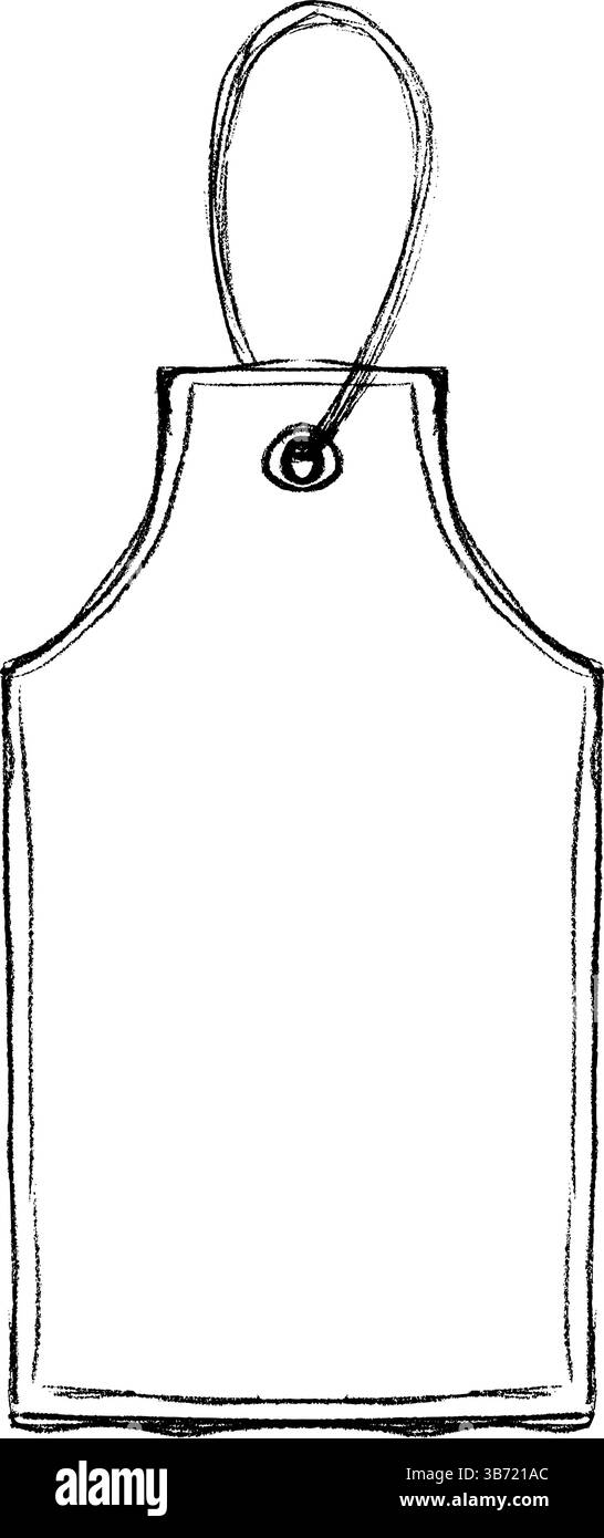 A blank label tag illustration, ideal for customizable branding, design ...