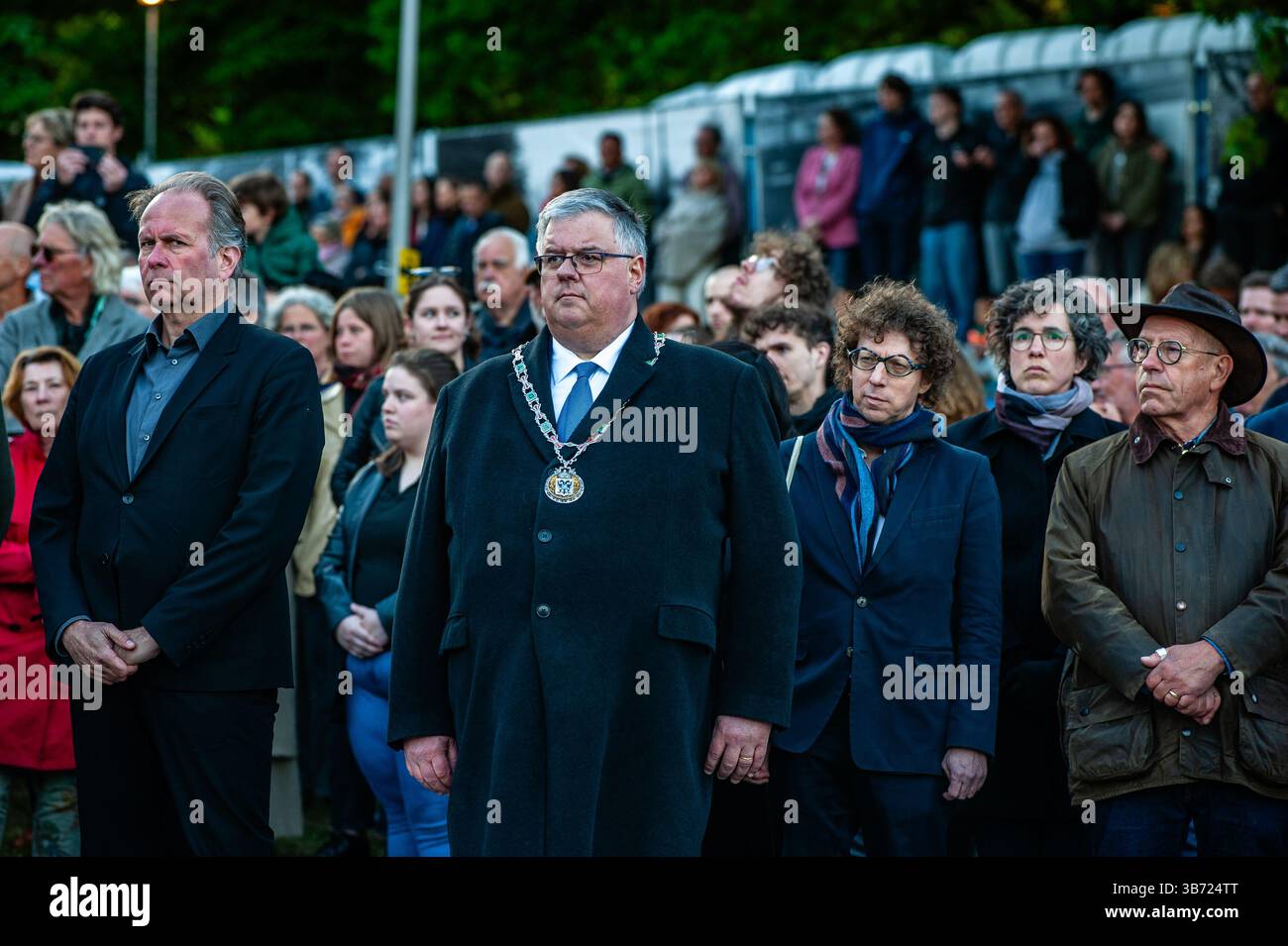 Nijmegen, Netherlands. 04th May, 2025. Mayor of Nijmegen, Hubert Bruls ...