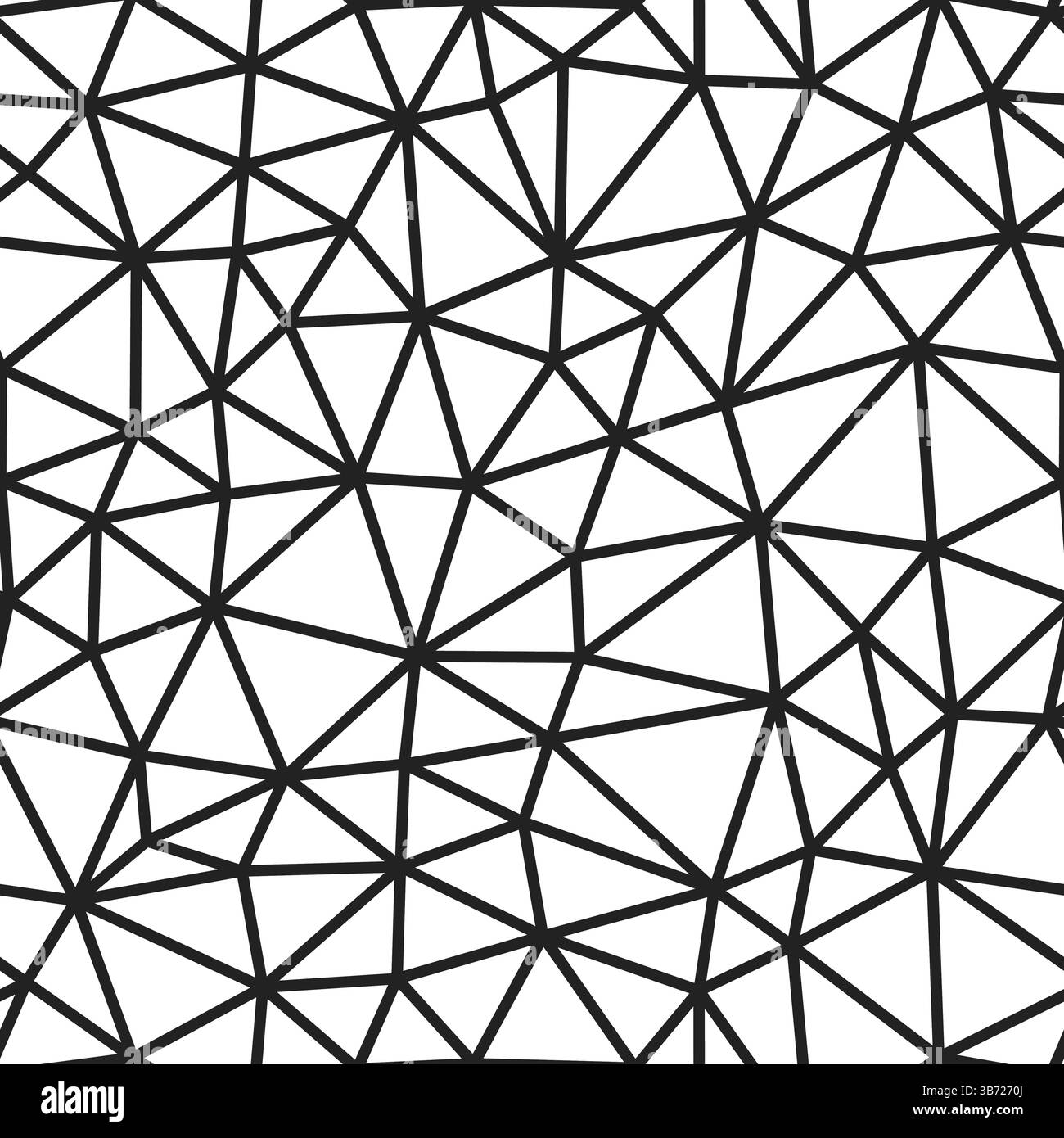 Pattern of triangle shapes. Compact triangles size. Medium lines weight. Repeatable pattern ...