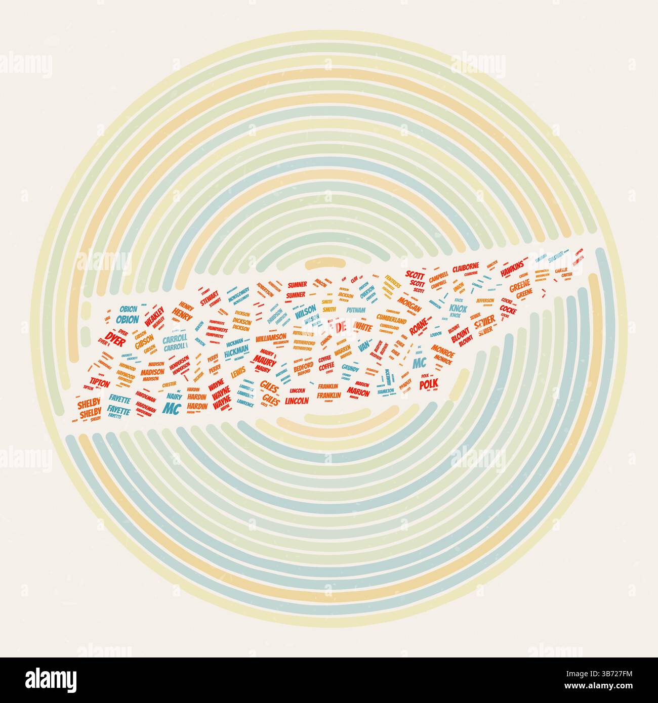 Vintage poster nashville Stock Vector Images - Alamy