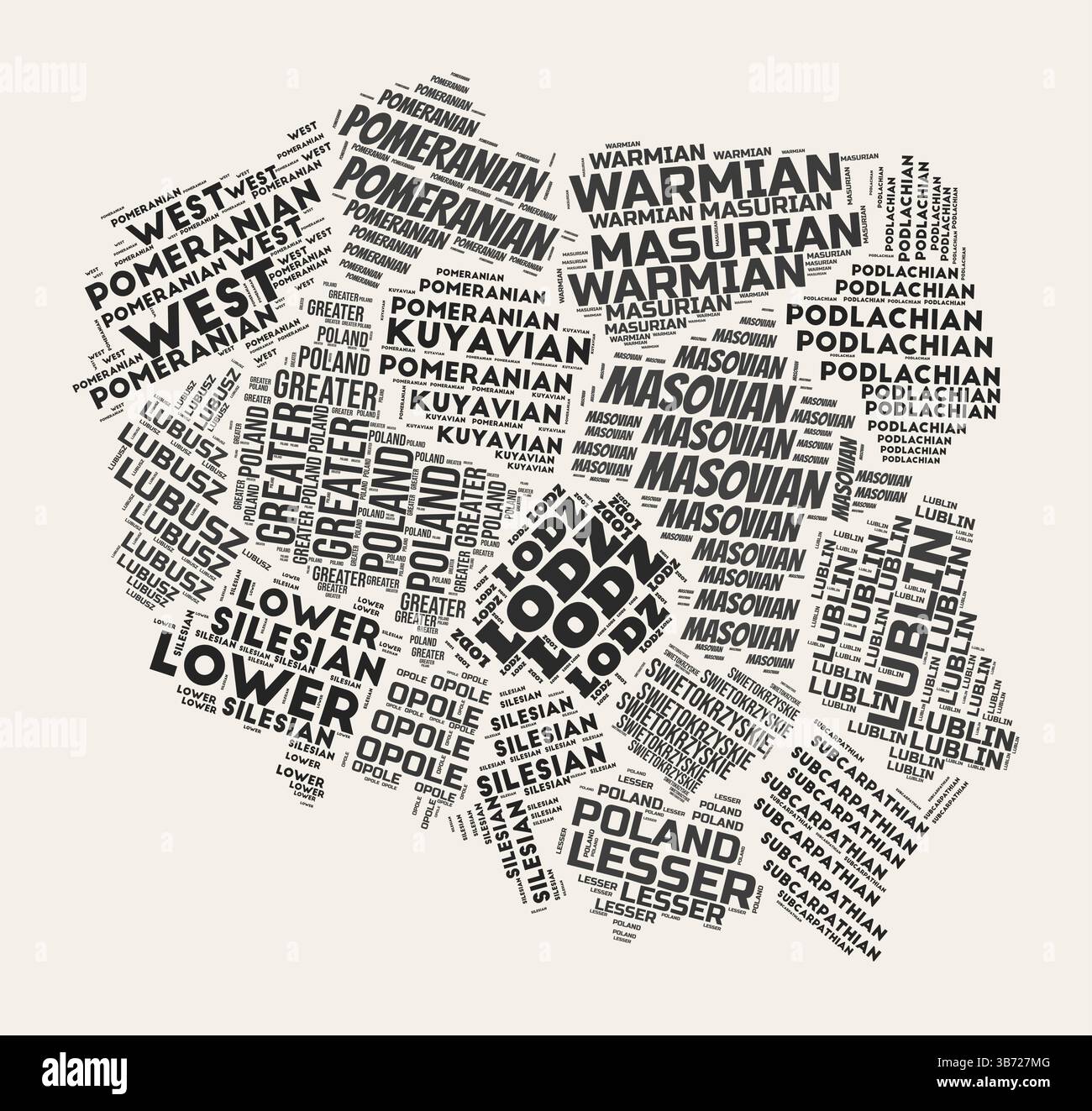 Polish administrative regions hi-res stock photography and images - Alamy