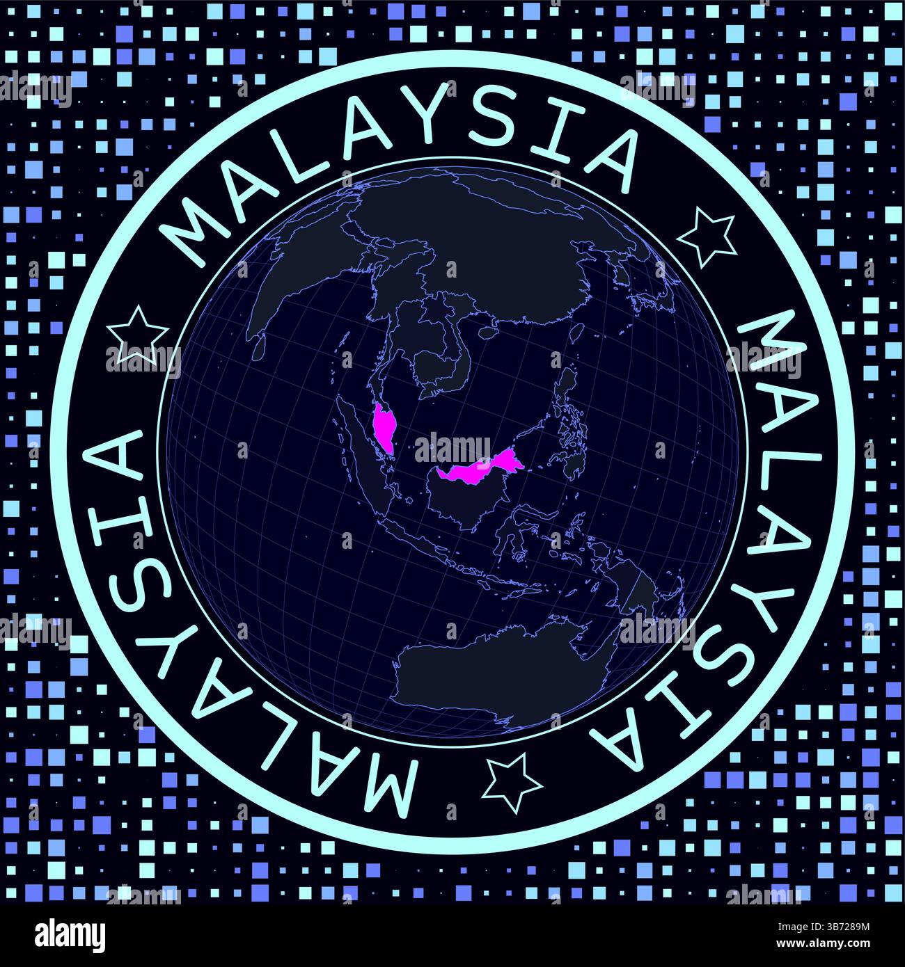 Malaysia night Stock Vector Images - Alamy