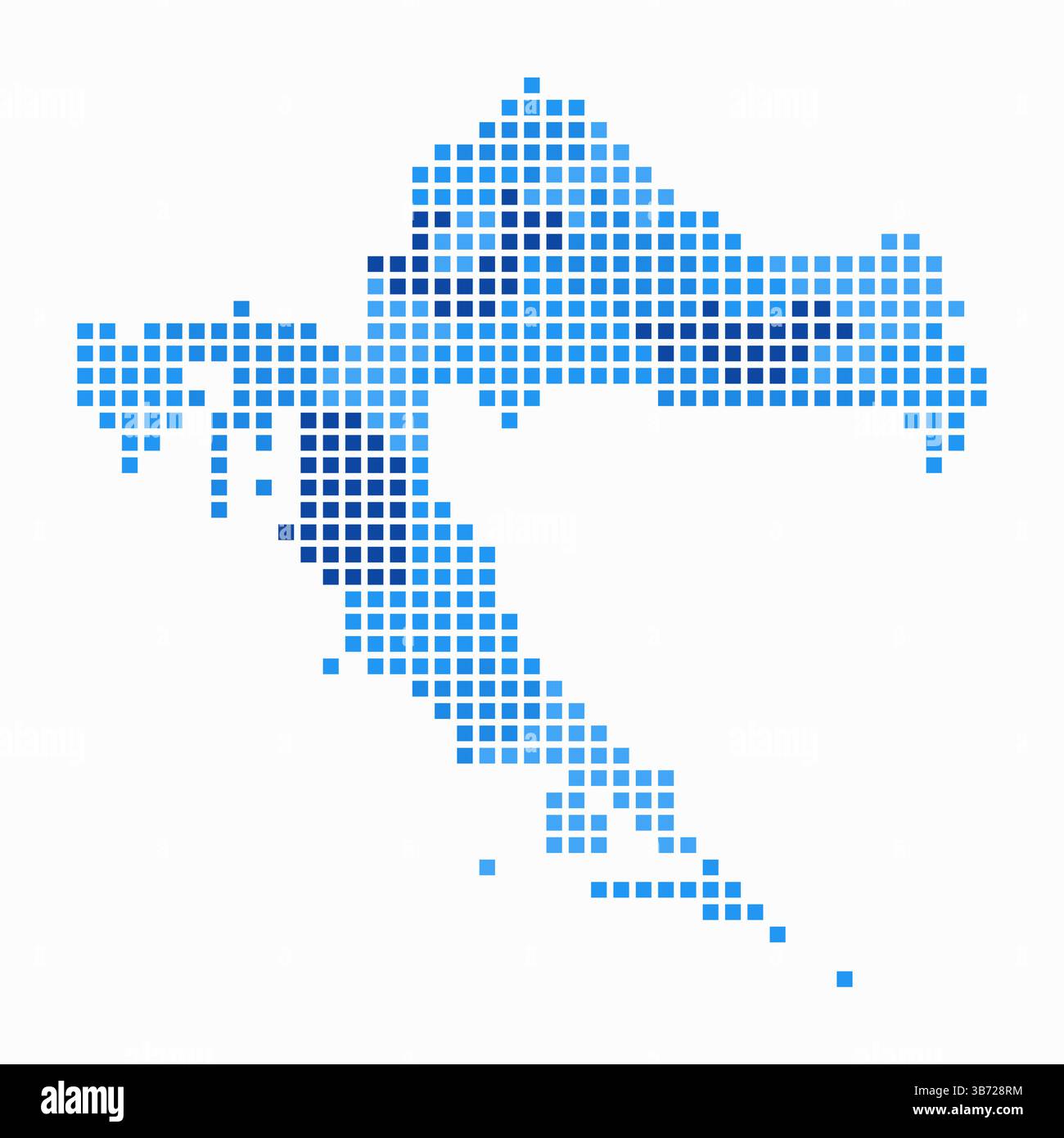 Croatia squares pattern Stock Vector Images - Alamy