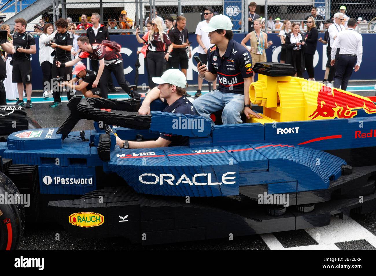 MIAMI GARDENS, FL - MAY 04: Oracle Red Bull Racing driver Max ...