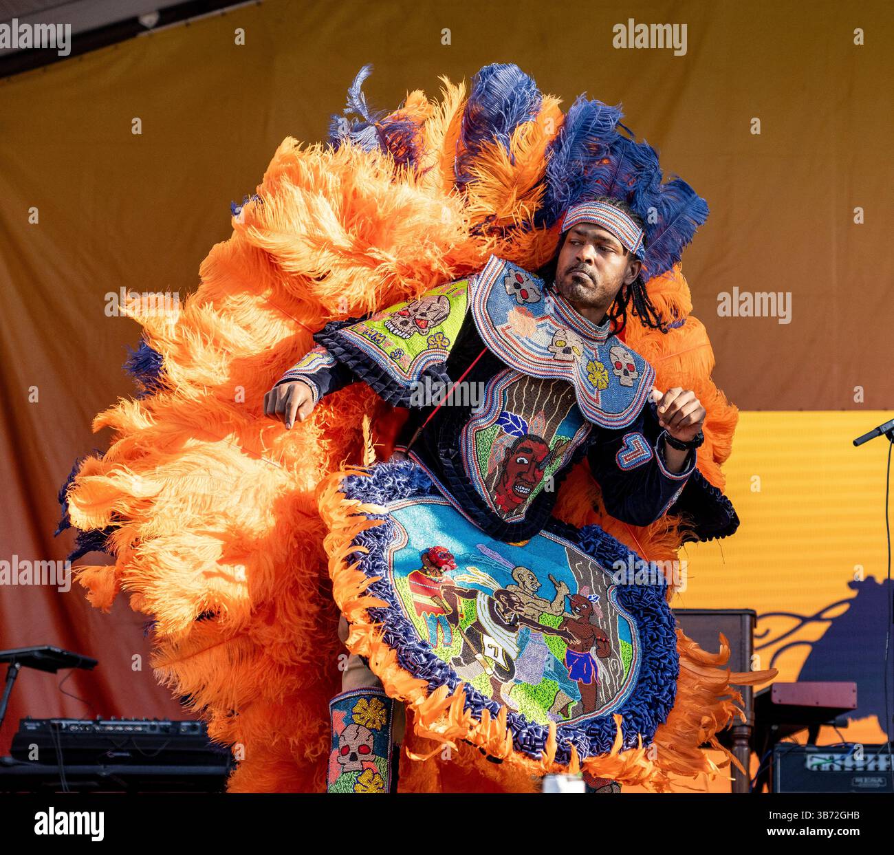 9th Ward Hunters Mardi Gras Indians and Young Brave Hunters Black ...