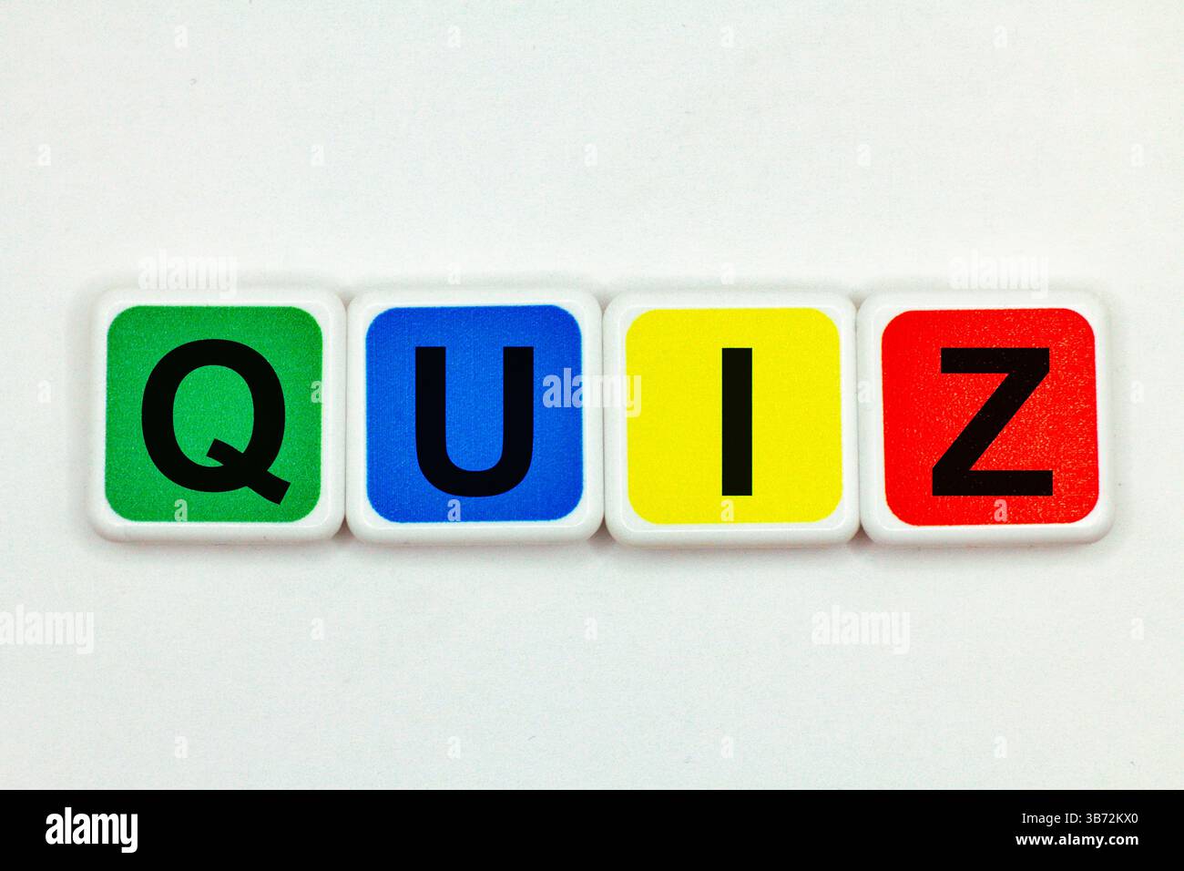 Quiz graphic glowing neon hi-res stock photography and images - Alamy
