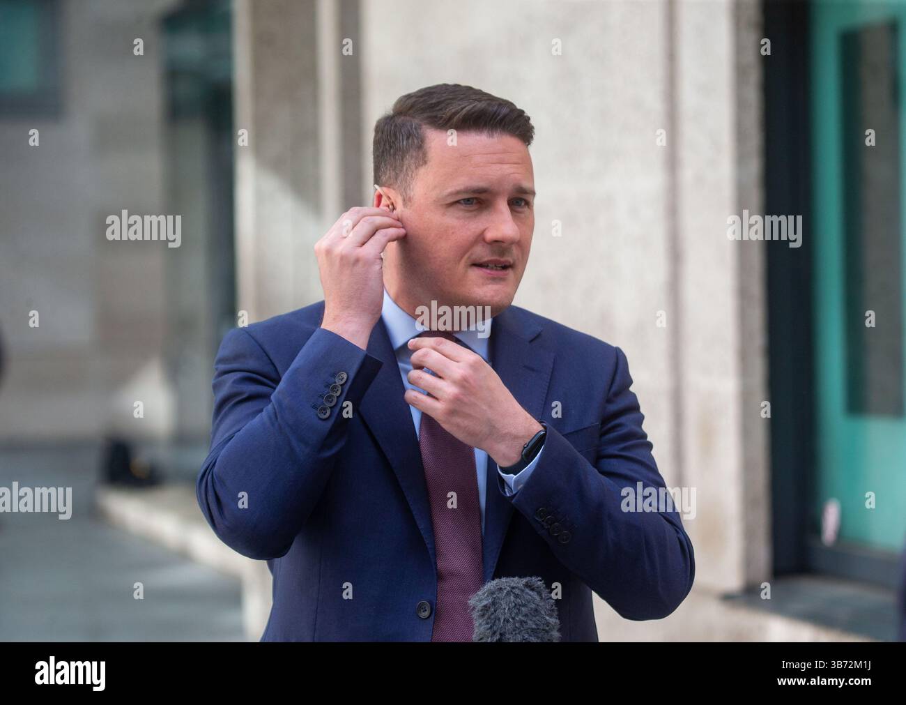 London, England, UK. 4th May, 2025. Health Secretary WES STREETING is ...