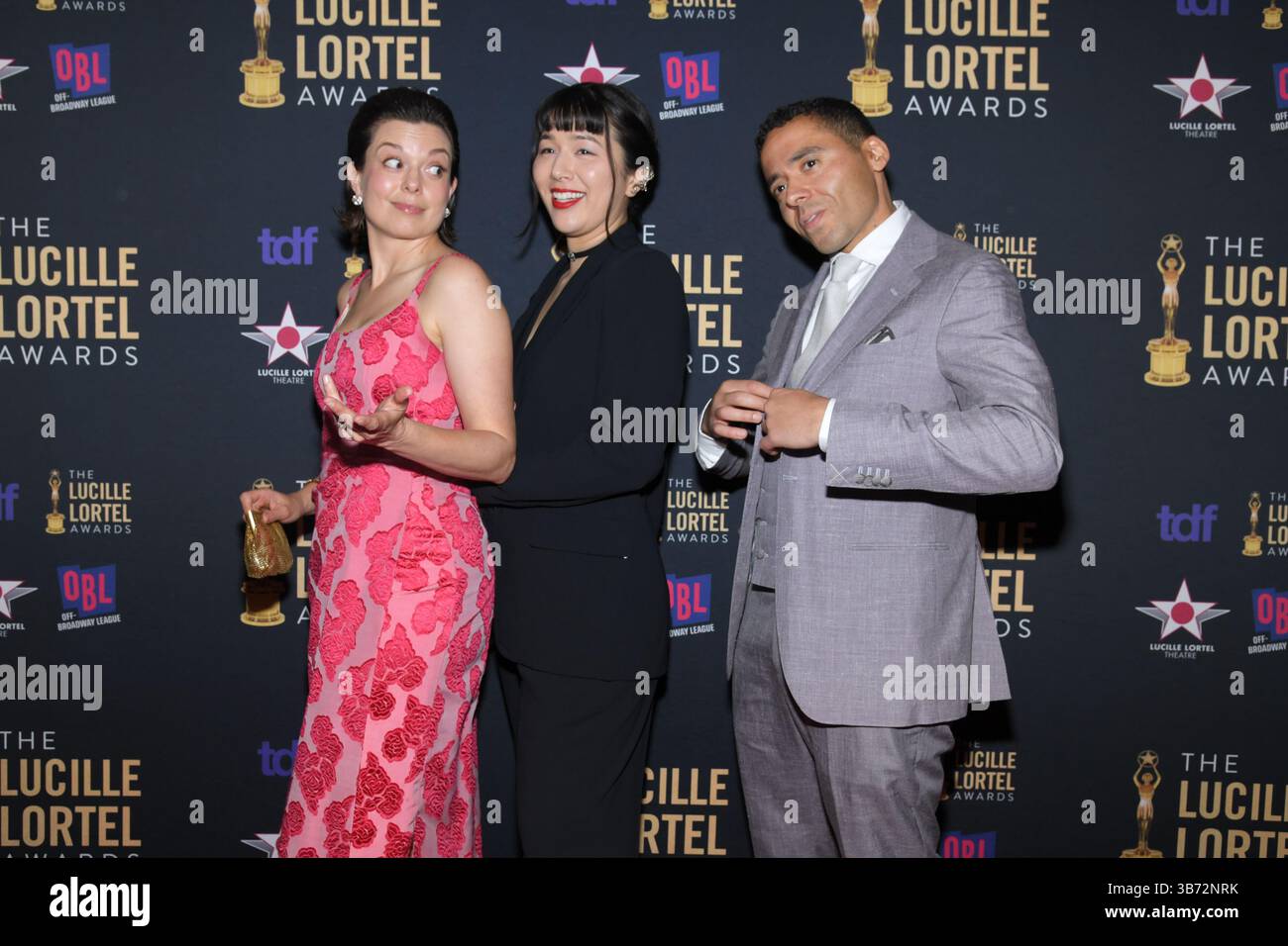 New York, USA. 04th May, 2025. Margo Seibert, Mia Pak and J.D. Mollison ...