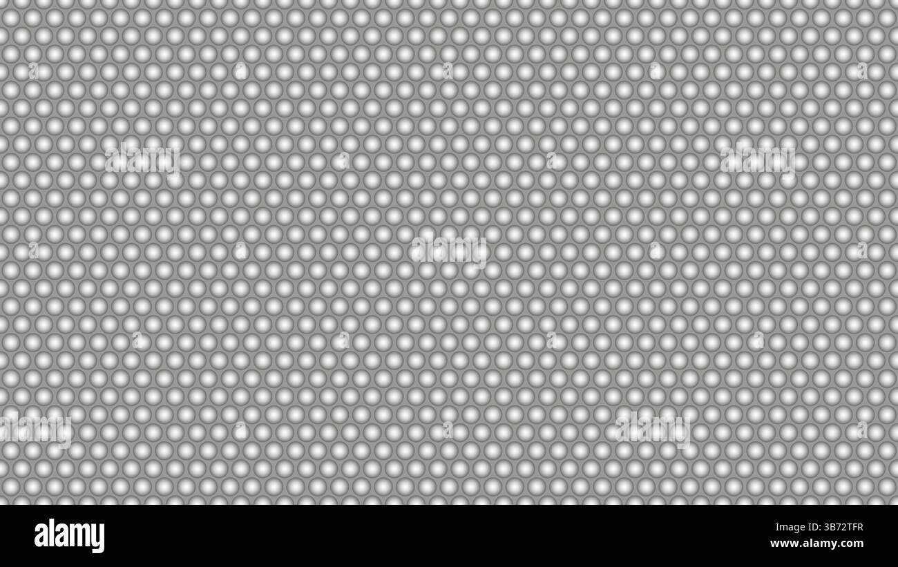 Seamless industrial pattern with texture and relief of convex spherical ...