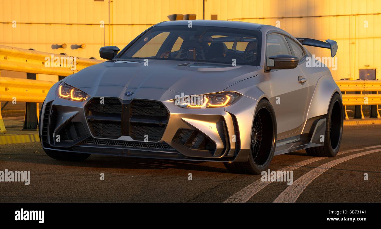 ADRO - Carbon Fiber Widebody Program for BMW G82 M4 Stock Photo - Alamy