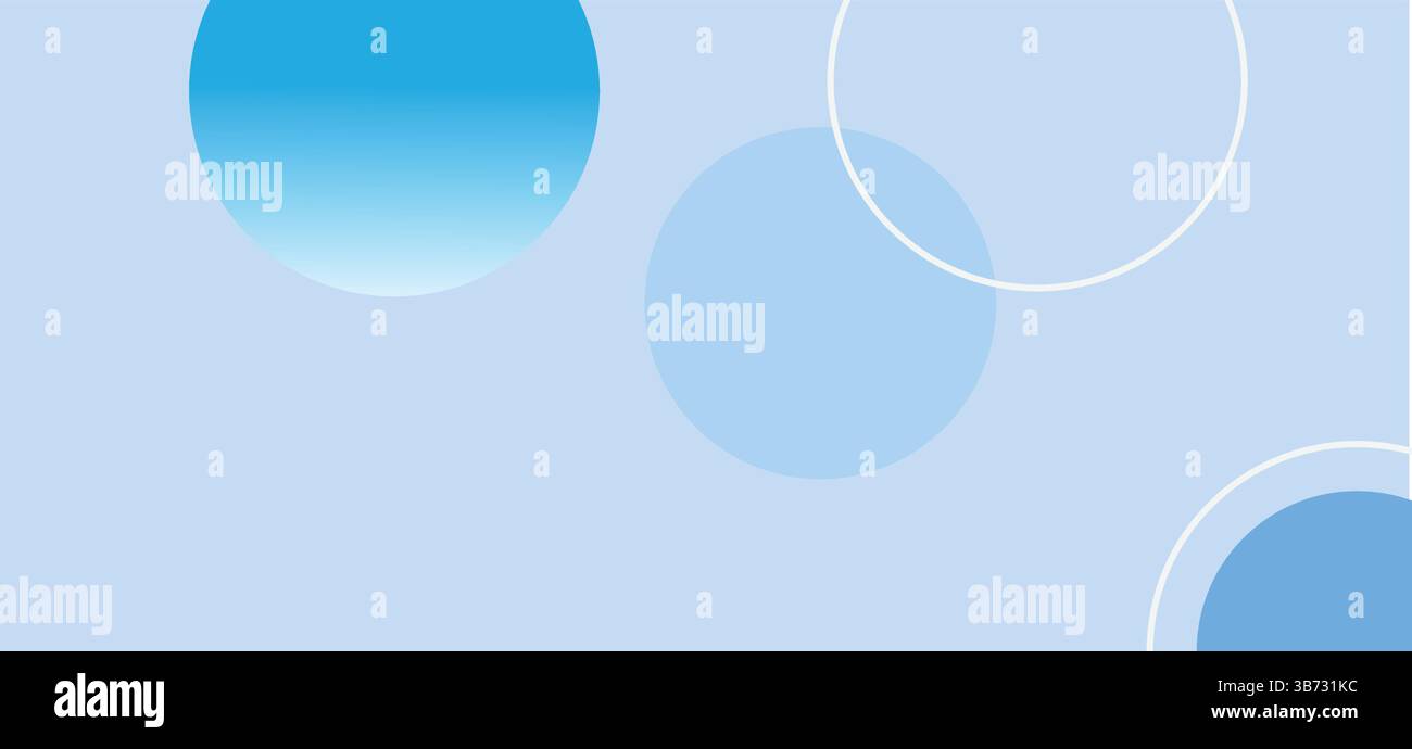 Abstract geometric gradient soft light blue bokeh background for ...