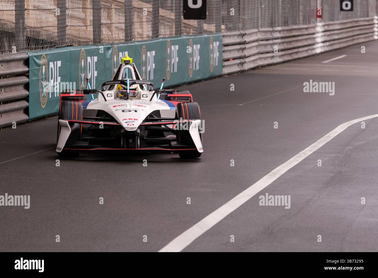 Monaco, Monaco. 04th May, 2025. Nico Mueller (51) of Andretti Formula E ...