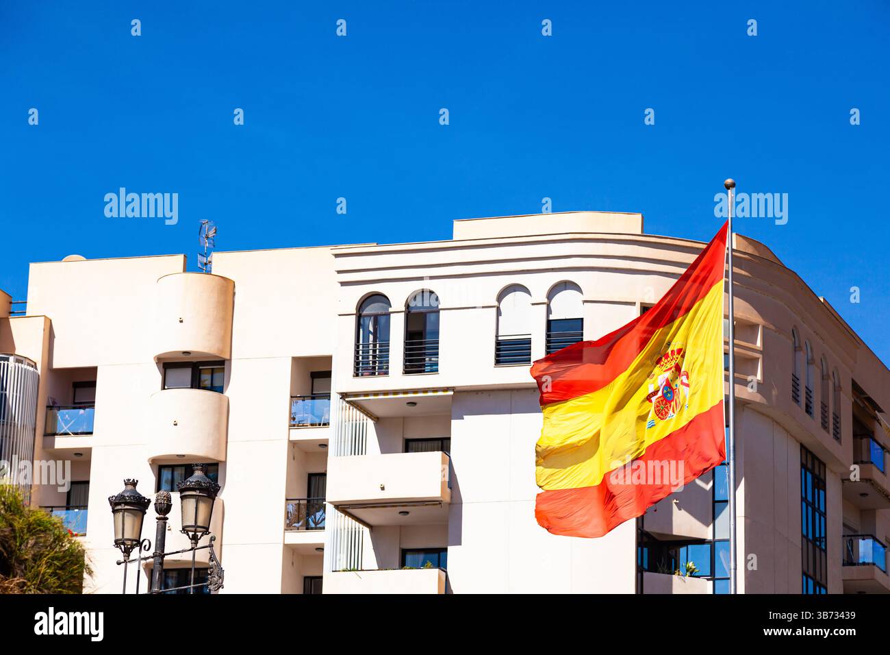 Property in Spain. Elite apartment building in Spain Stock Photo - Alamy