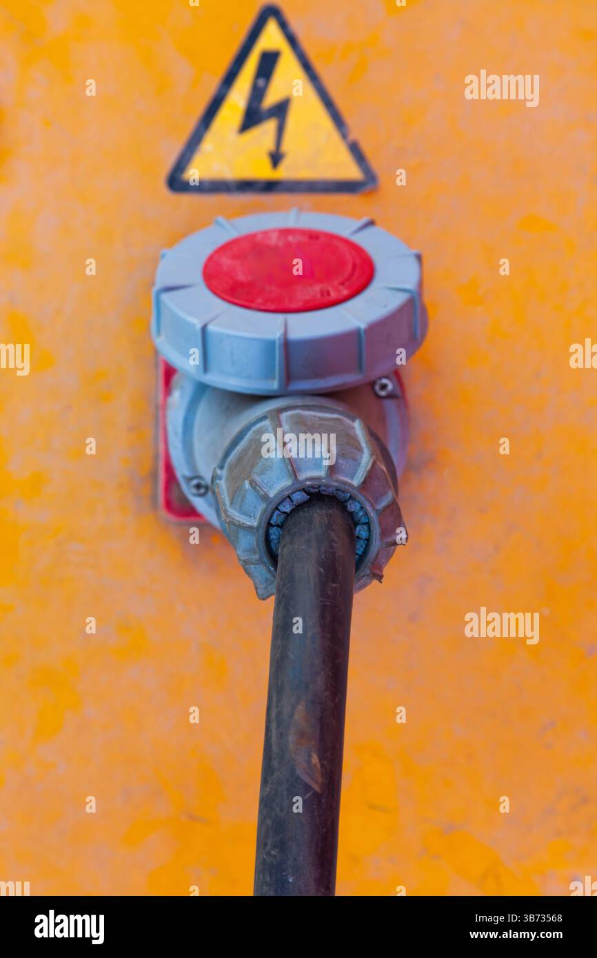 High voltage socket hi-res stock photography and images - Alamy