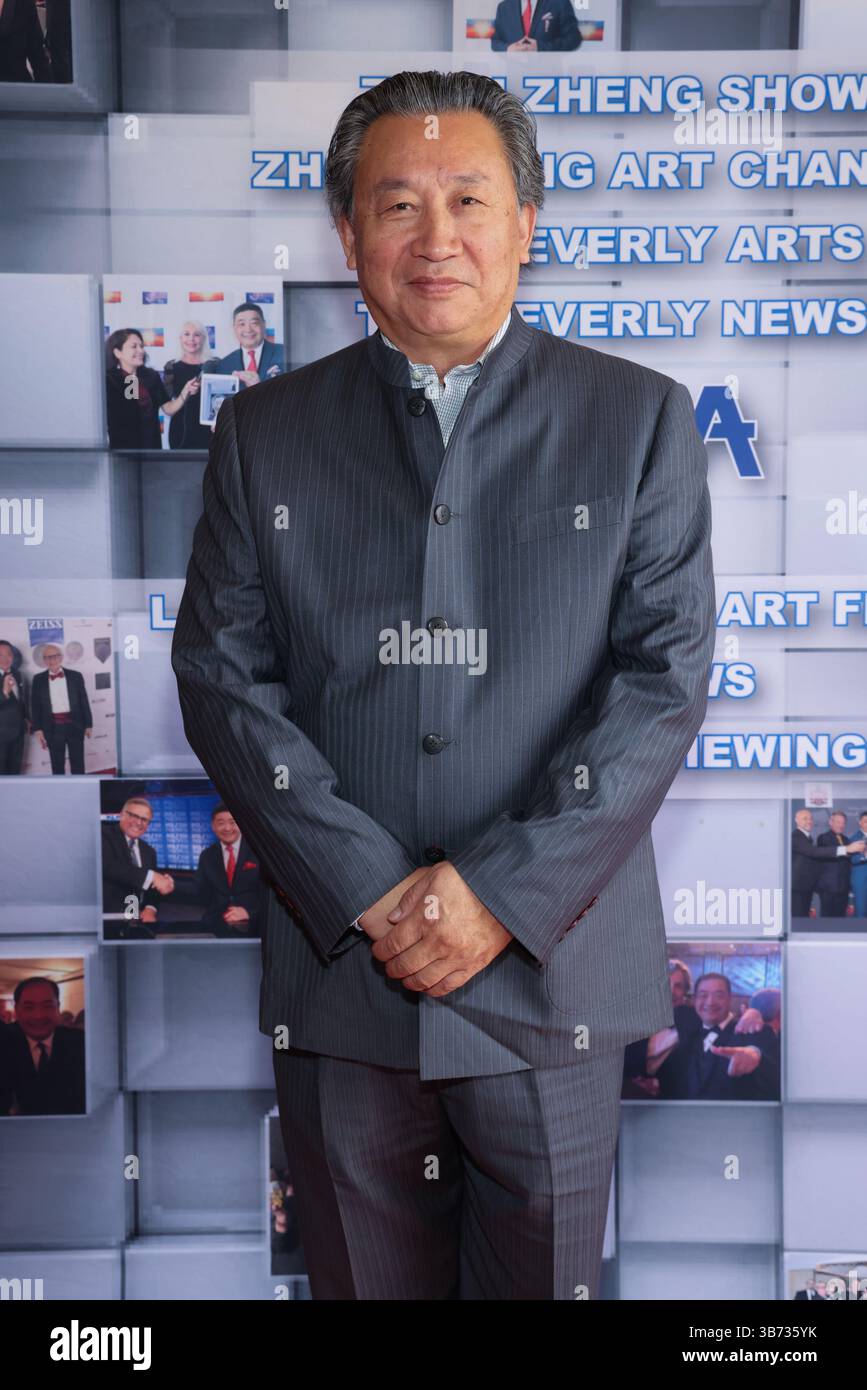 Walnut, California, USA. 28th April, 2025. Gene Chen, founder and CEO ...