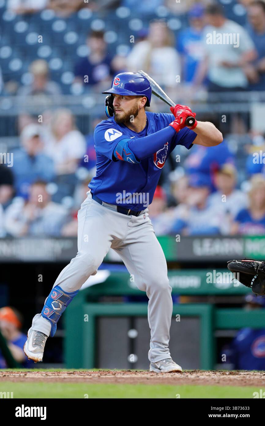 PITTSBURGH, PA - APRIL 30: Chicago Cubs first baseman Michael Busch (29 ...
