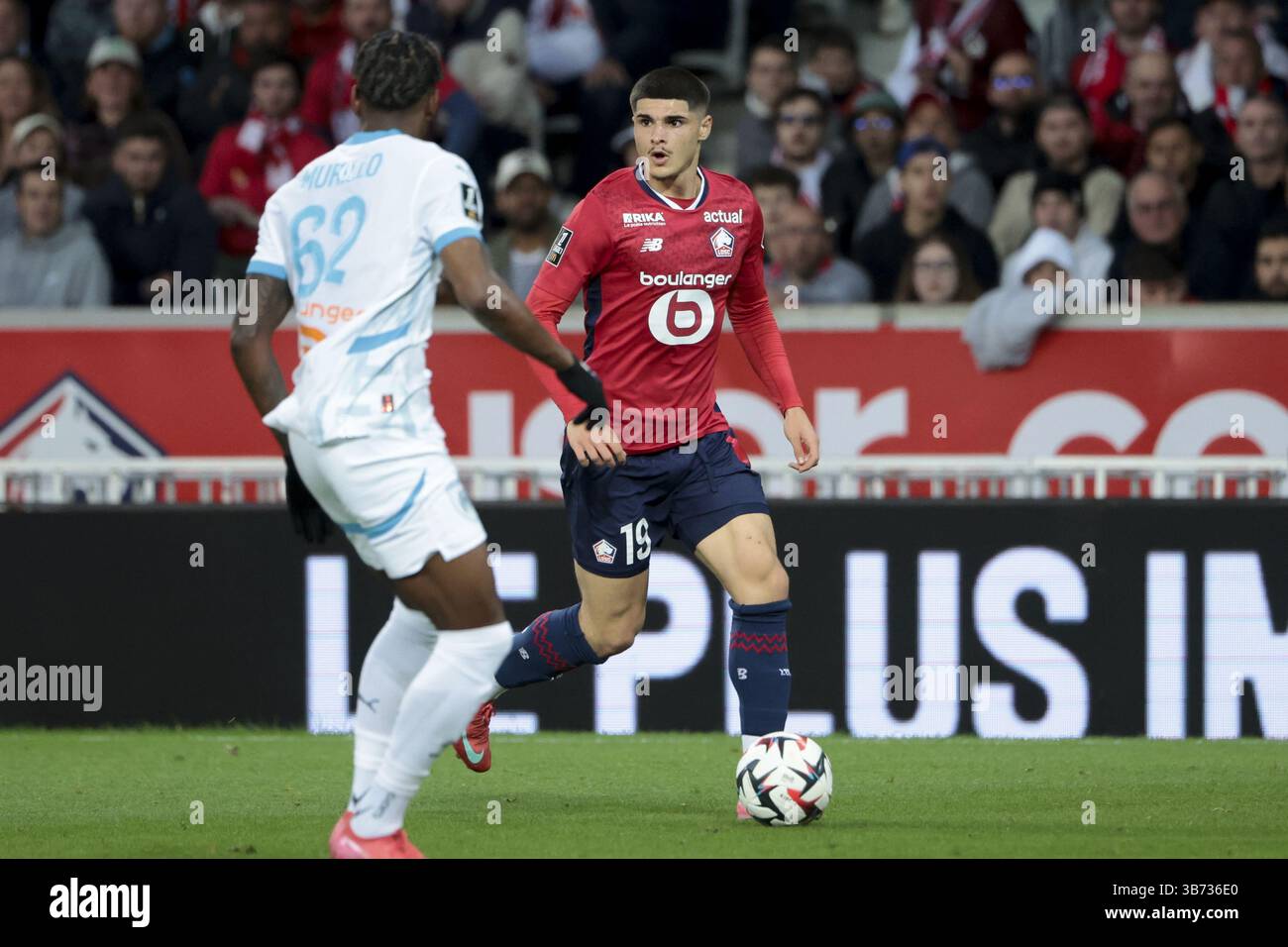 Matias Fernandez-Pardo of Lille during the French championship Ligue 1 ...