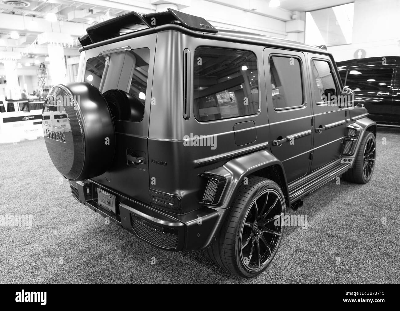 New York City, USA - March 28, 2024: Mercedes Benz G SUV Brabus tuning ...