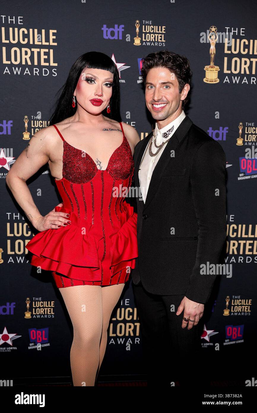 New York, USA. Ny. 04th May, 2025. Lagoona Bloo, Nick Adams at arrivals ...