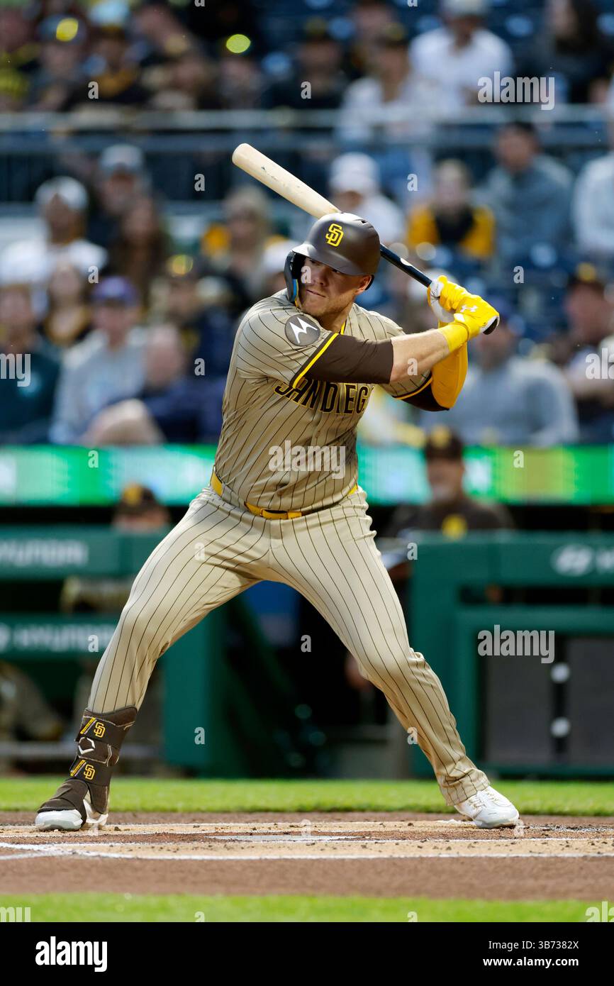 PITTSBURGH, PA - MAY 02: San Diego Padres designated hitter Gavin ...