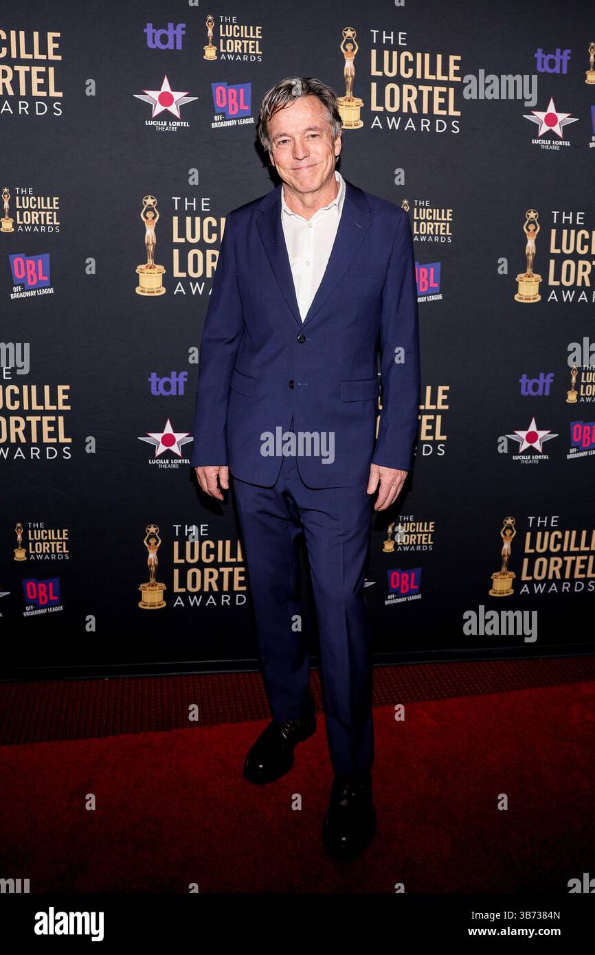 New York, USA. Ny. 04th May, 2025. Derek McLane at arrivals for The 2025 Lucille Lortel Awards ...