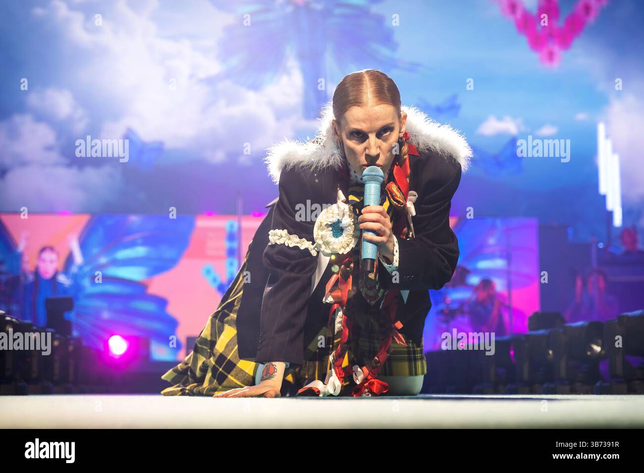 Oslo, Norway. 03rd, May 2025. The Norwegian singer Gabrielle performs a ...