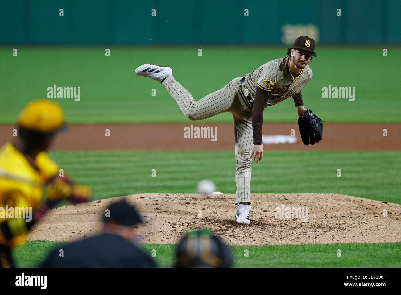 PITTSBURGH, PA - MAY 02: San Diego Padres pitcher Dylan Cease (84 ...