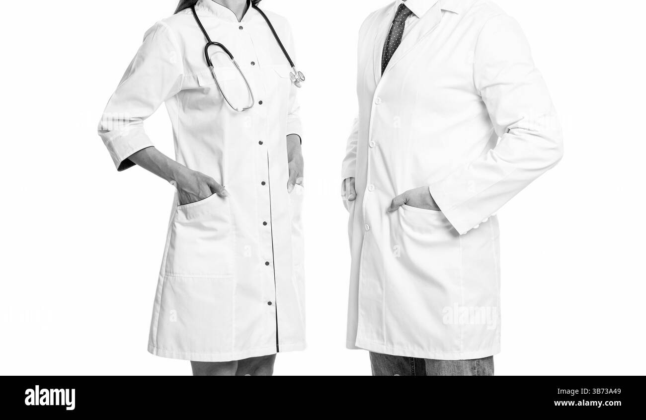 doctor at hospital. two doctor in medical practice. doctor with ...