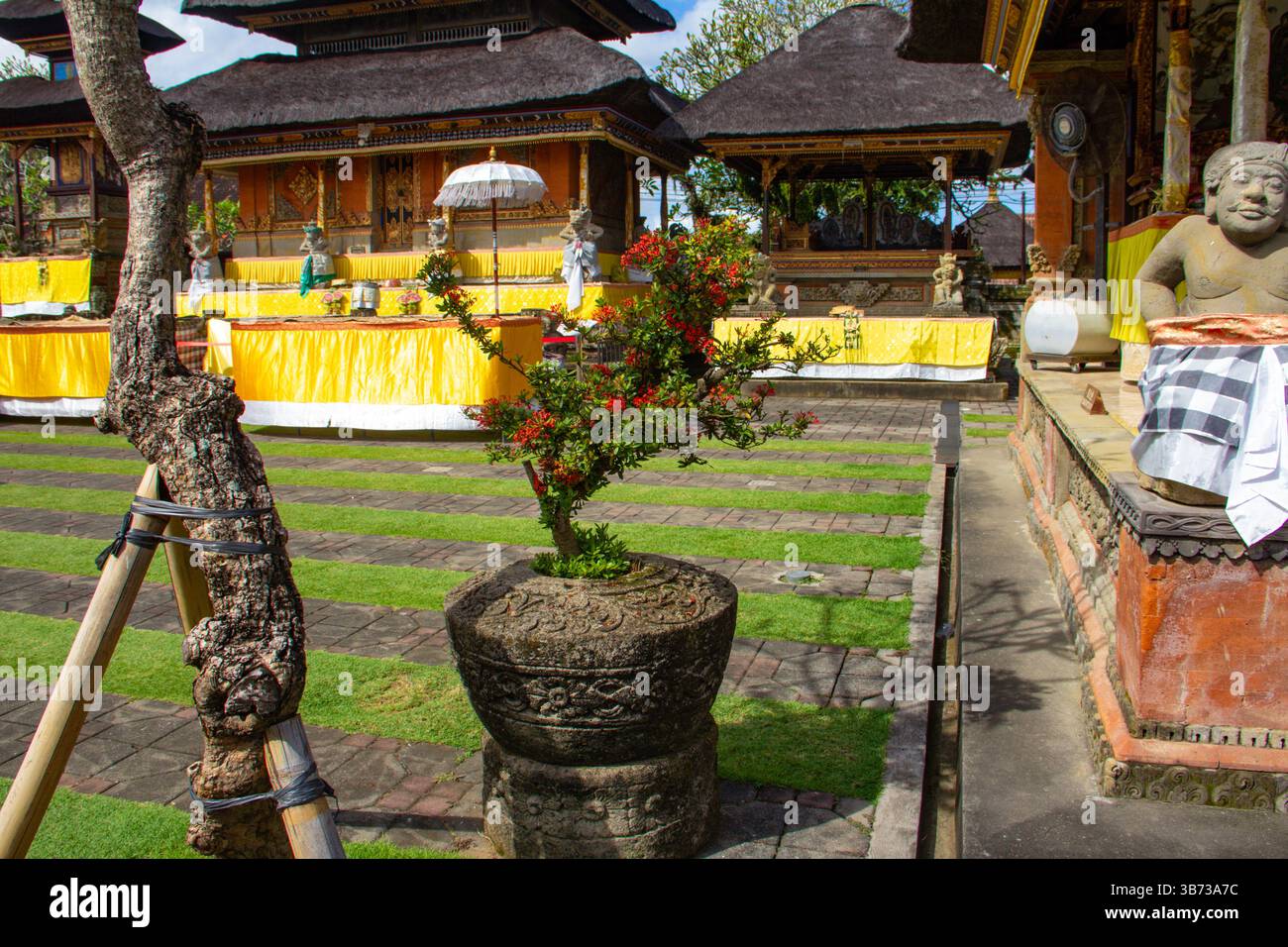 Bali, Indonesia - 04.20.2025: Interior of Pura Puseh Desa Batuan ...
