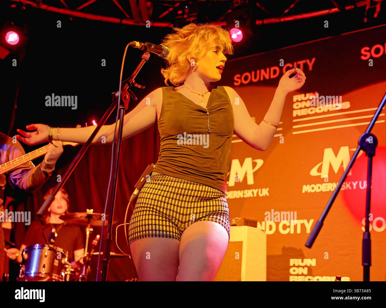 May 3, 2025, Liverpool, UK: IONA LYNCH lead singer of Irish Band ...