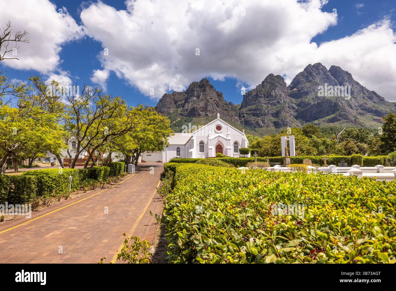 The Congregational Church in Pniel, Stellenbosch, Western Cape Province ...