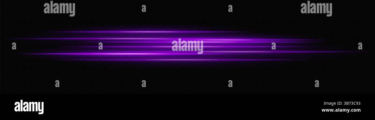 Purple light beams form a fast-flowing digital stream, emphasizing data ...