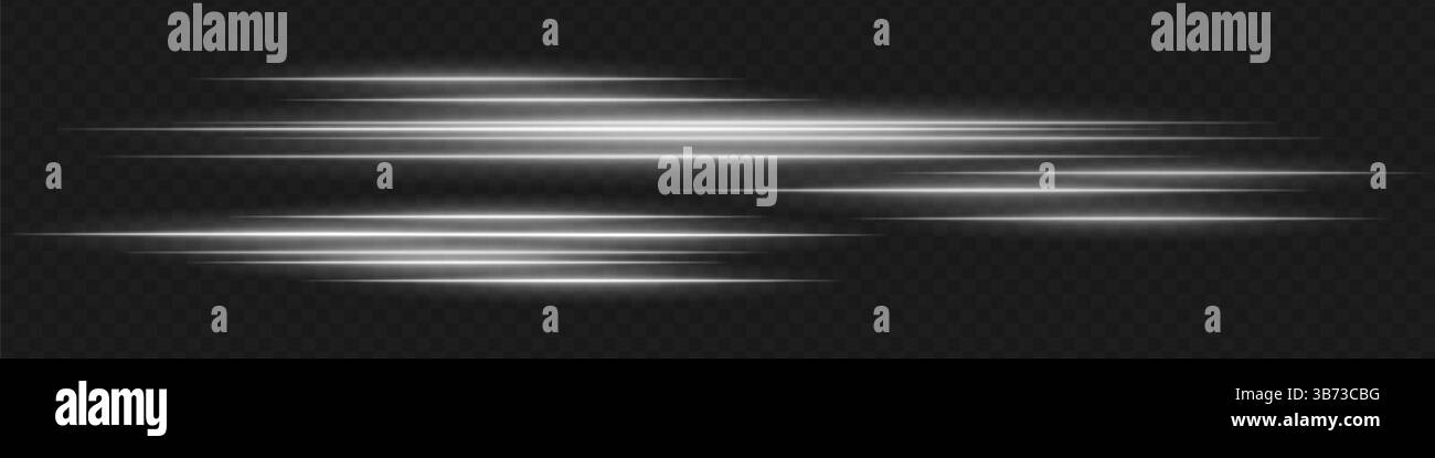 White light trails with offset layers express acceleration, urgency ...