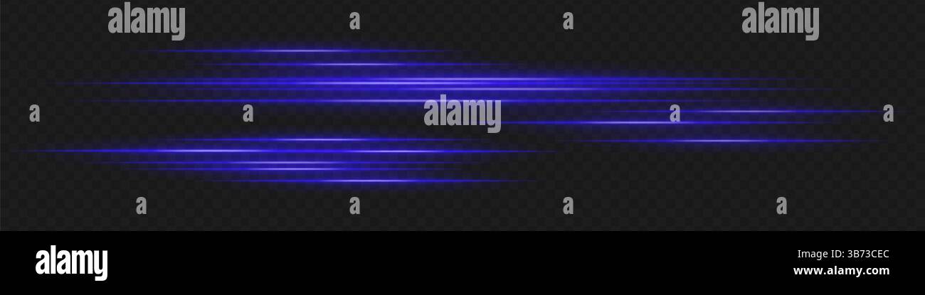 Blue light trails with offset layers express acceleration, urgency, and ...