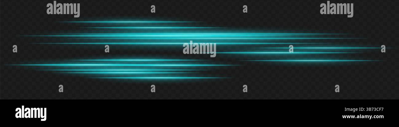 Blue light trails with offset layers express acceleration, urgency, and ...