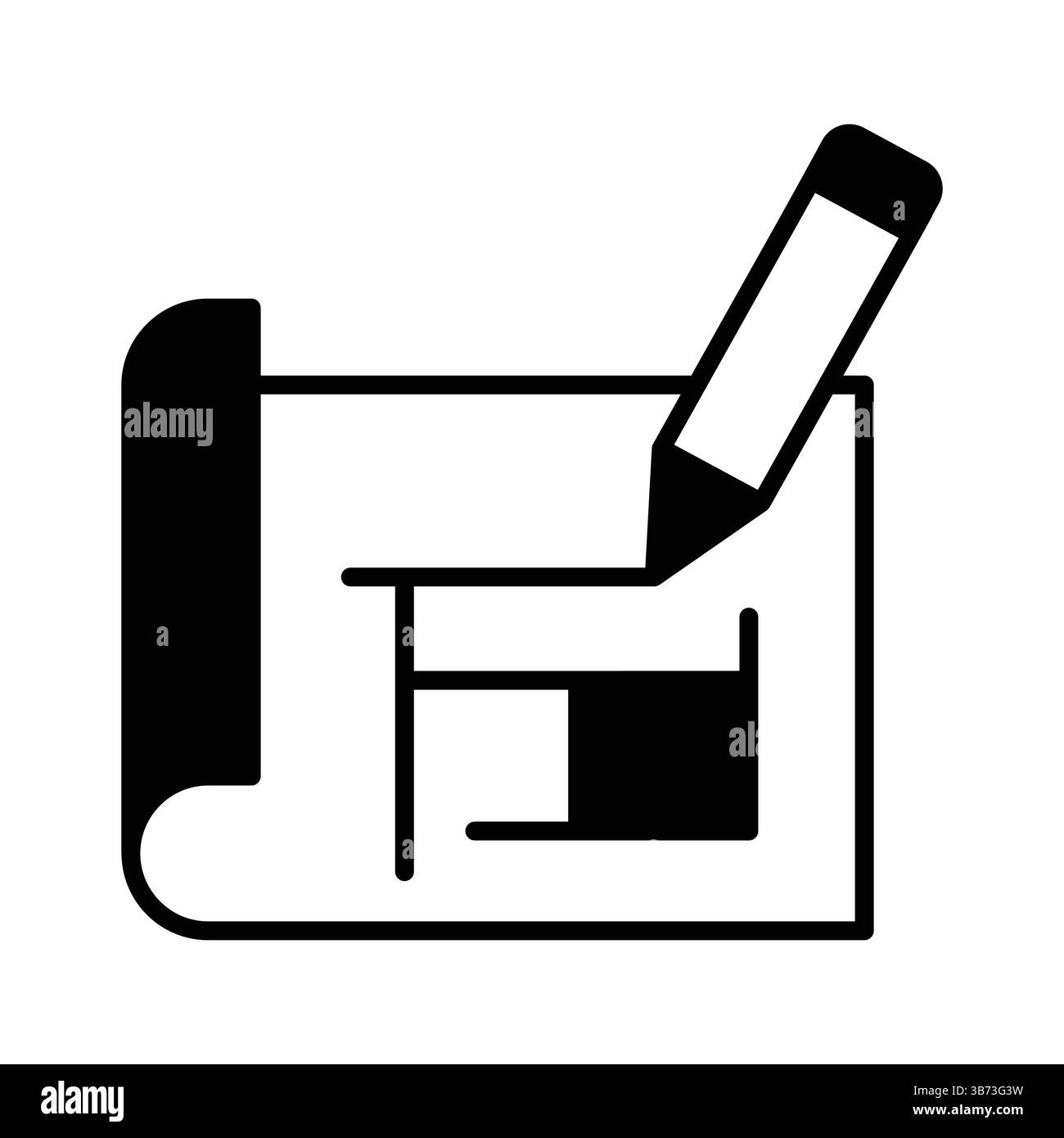 Premium icon of drafting in trendy design style, amazing vector Stock ...